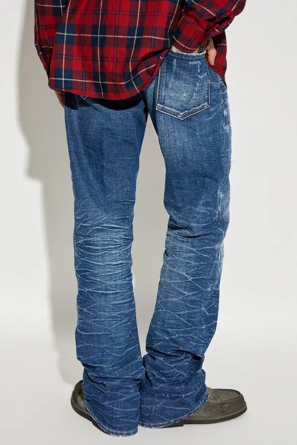 Dsquared2 Waistband Denim Trousers