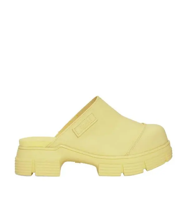 GANNI City Round Toe Slip-on Mules