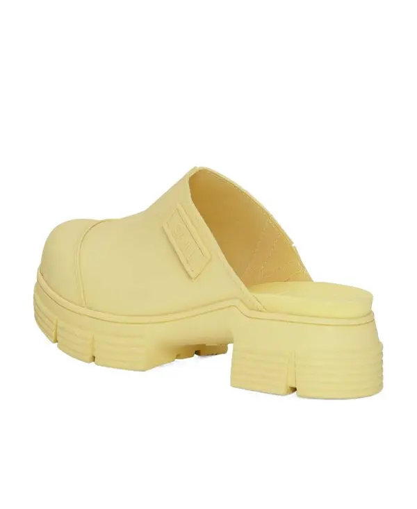 GANNI City Round Toe Slip-on Mules