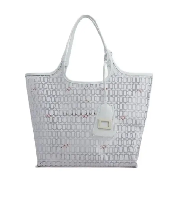 ROGER VIVIER Geometric Print Tote Bag