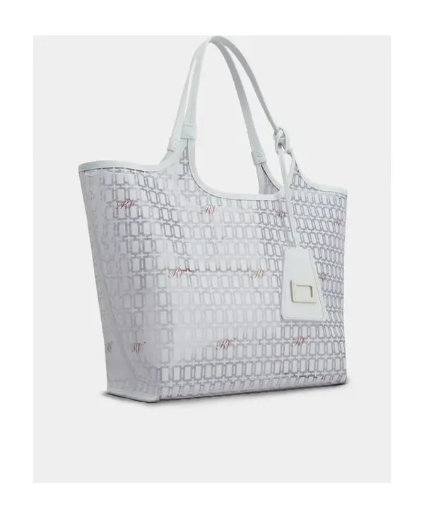 ROGER VIVIER Geometric Print Tote Bag