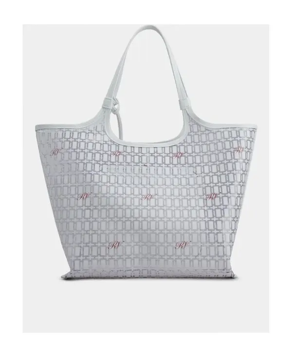 ROGER VIVIER Geometric Print Tote Bag