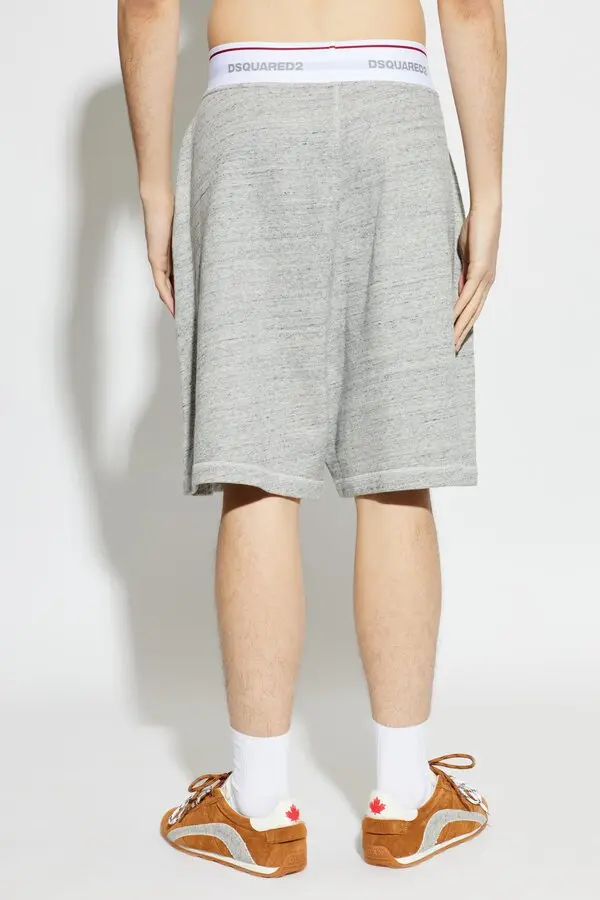 Dsquared2 Logo Waist Loose Fit Shorts