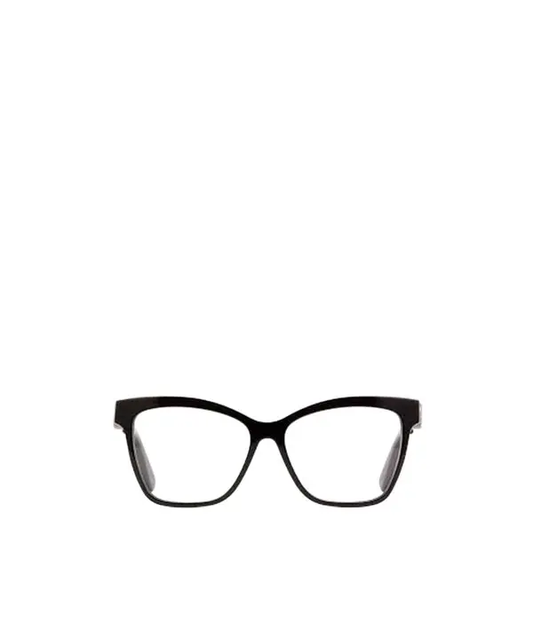 Moncler Square Frame Glasses - Black