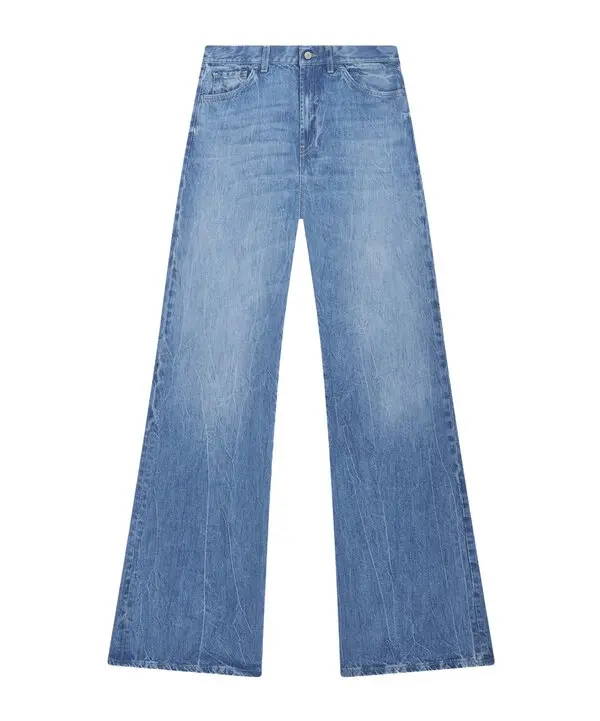 DONDUP Wide-leg Jeans - Blue