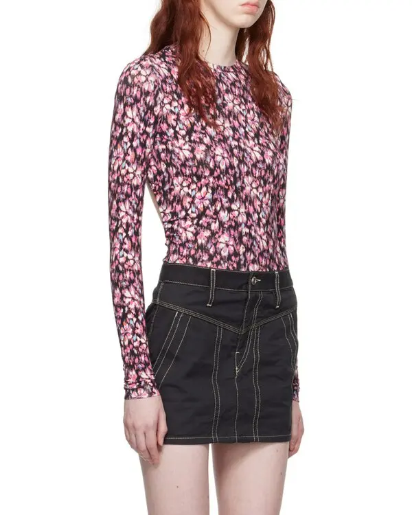Isabel Marant Étoile Leonio" Printed Long Sleeve Top