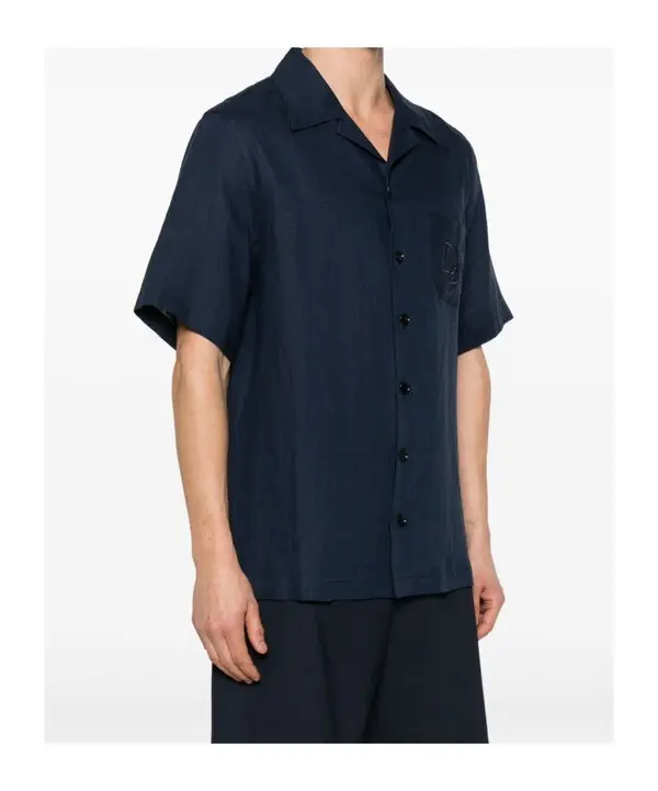 Dolce & Gabbana Dolce Gabbana Logo Embroidered Short Sleeved Shirt