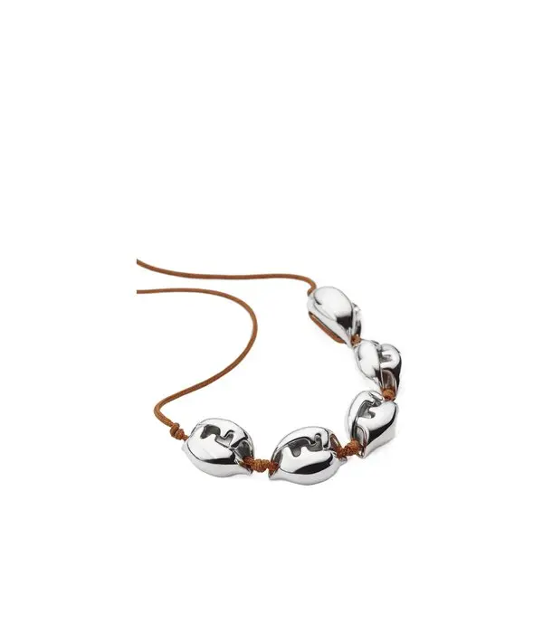 Fendi Shell Ff Necklace