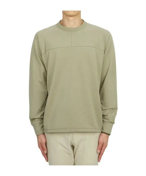C.P. COMPANY Zip-detail Jersey Sweatshirt - Nude
