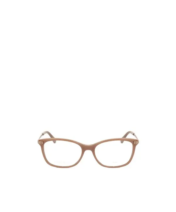 JIMMY CHOO Square Frame Glasses - White
