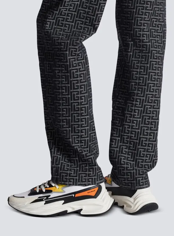 Balmain Run-row" Lace-up Sneakers