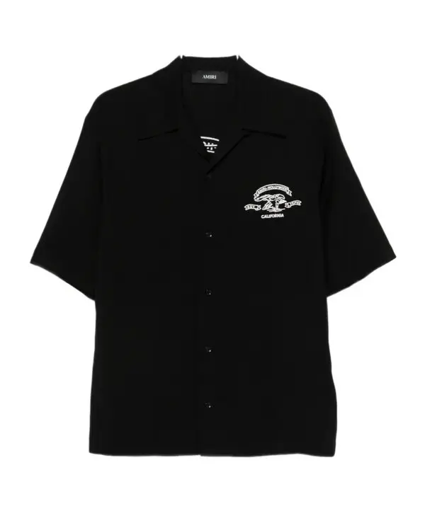Amiri Short Sleeve Buttoned Shirt