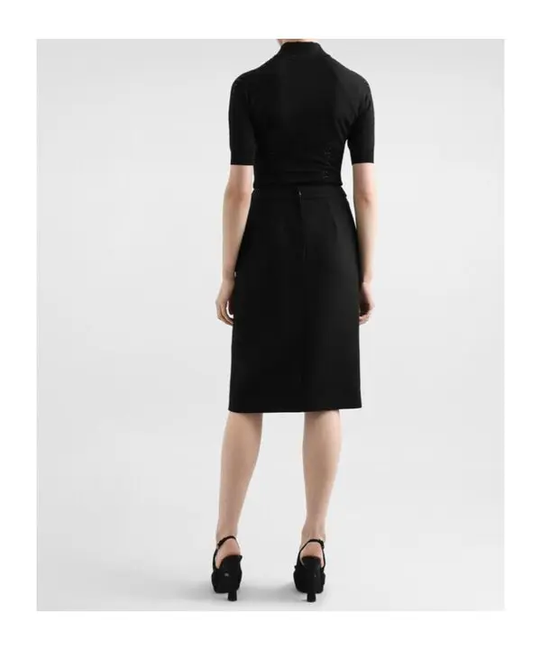 Dolce & Gabbana Fine-knit Polo Top