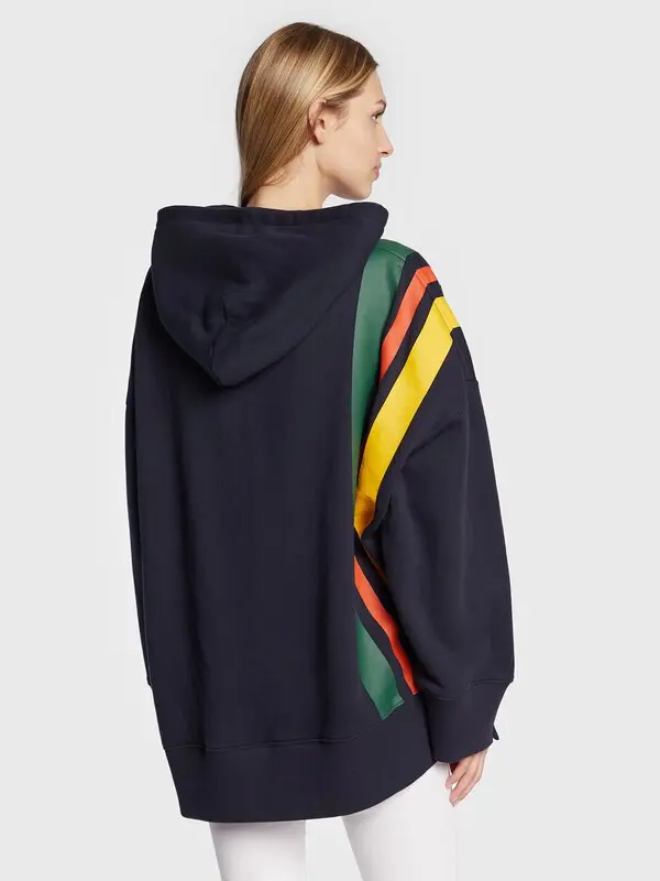 Polo Ralph Lauren Hooded Sweatshirt With Striped Detail