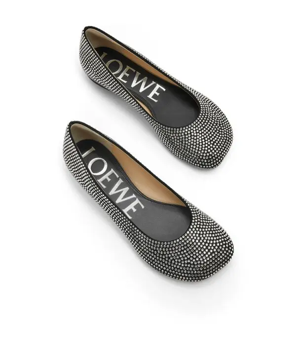 Loewe Embellished Ballerina Flats