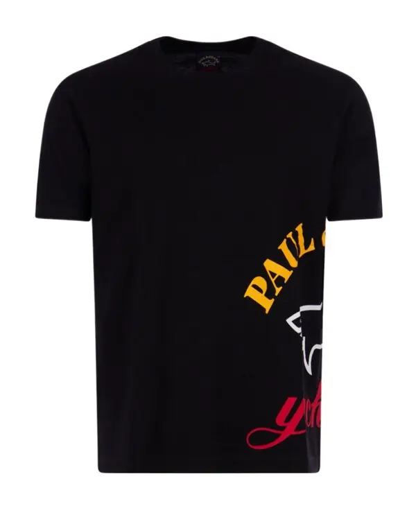 Paul & Shark Logo-print Organic-cotton T-shirt