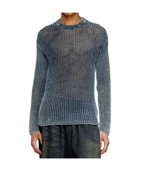 DIESEL® Ribbed Knit Sweater
