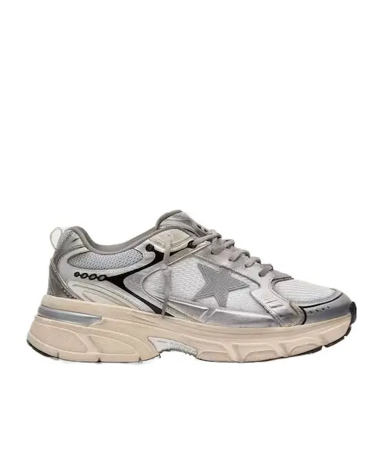 GOLDEN GOOSE Lightstar Lace-up Sneakers - Grey