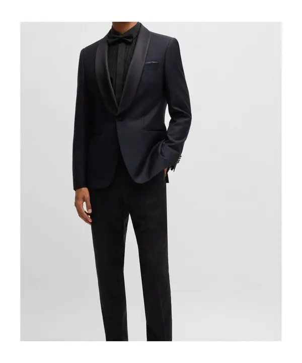 Hugo Boss Lapel Long Sleeve Shirt