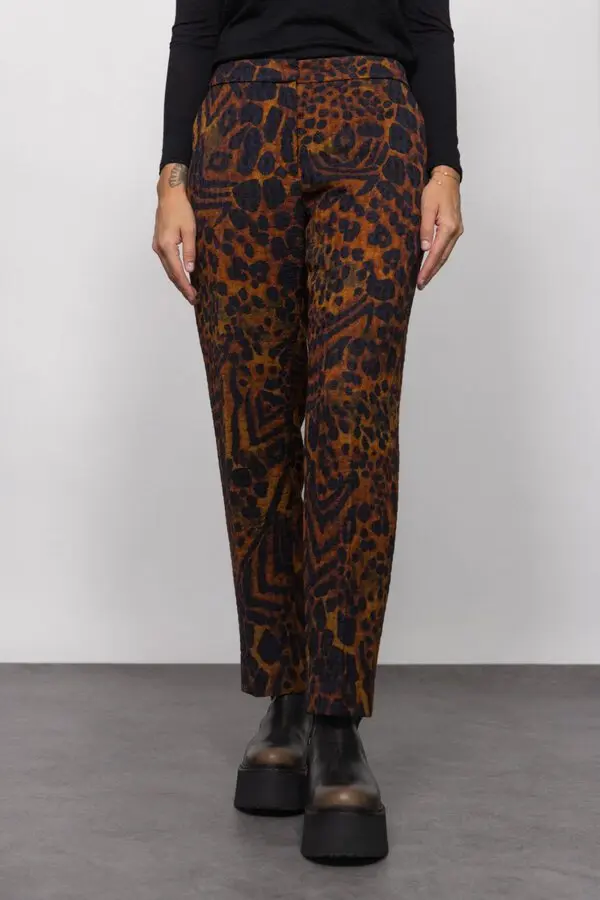 Dries Van Noten Printed Casual Trousers