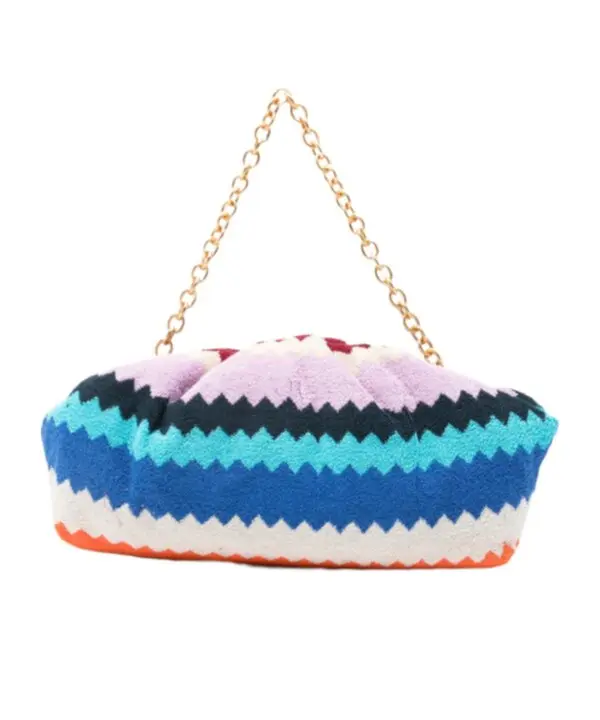 Missoni Zigzag Knit Chain Handbag