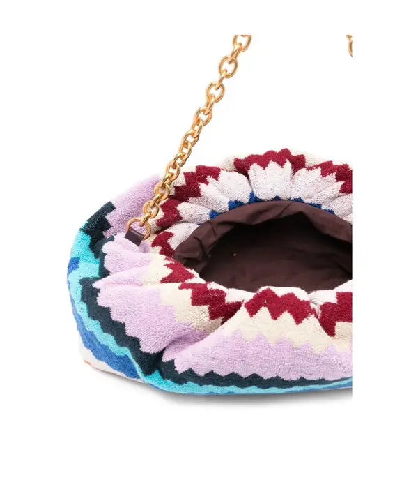 Missoni Zigzag Knit Chain Handbag