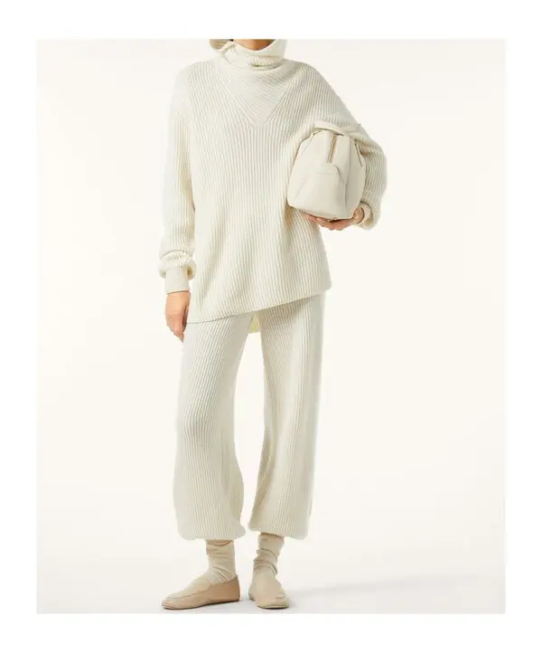 Loro Piana Ribbed Hooded Sweater