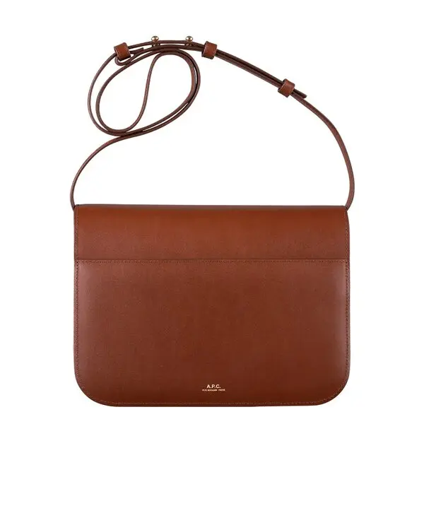 A.p.c. Logo Plaque Tote Bag