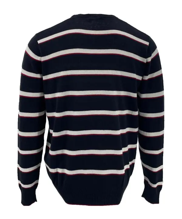 Emporio Armani Striped Crewneck Sweater