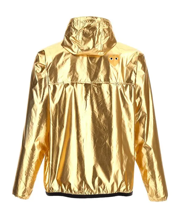 Play Comme Des Garcon Hooded Jacket - Multicolor