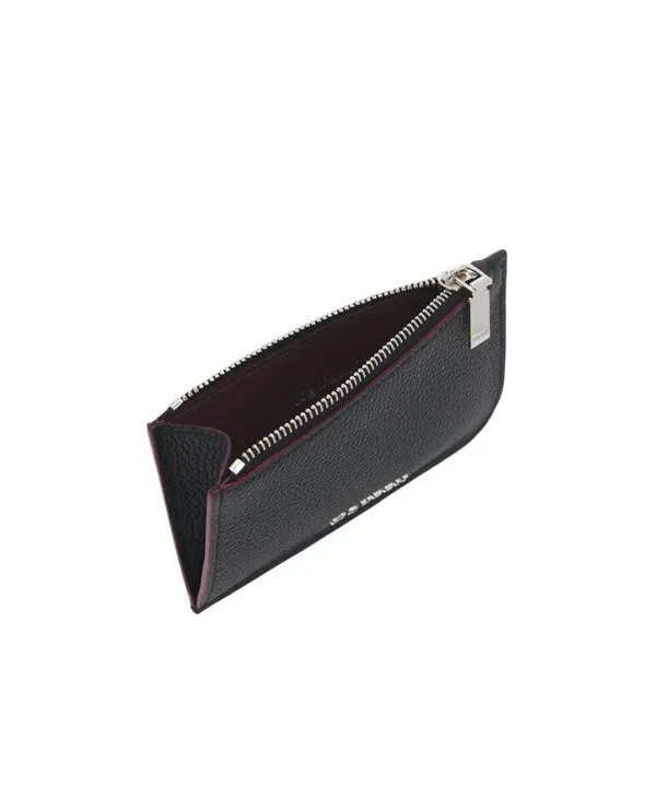 Alexander McQueen Logo Plaque Zipped Card Holders