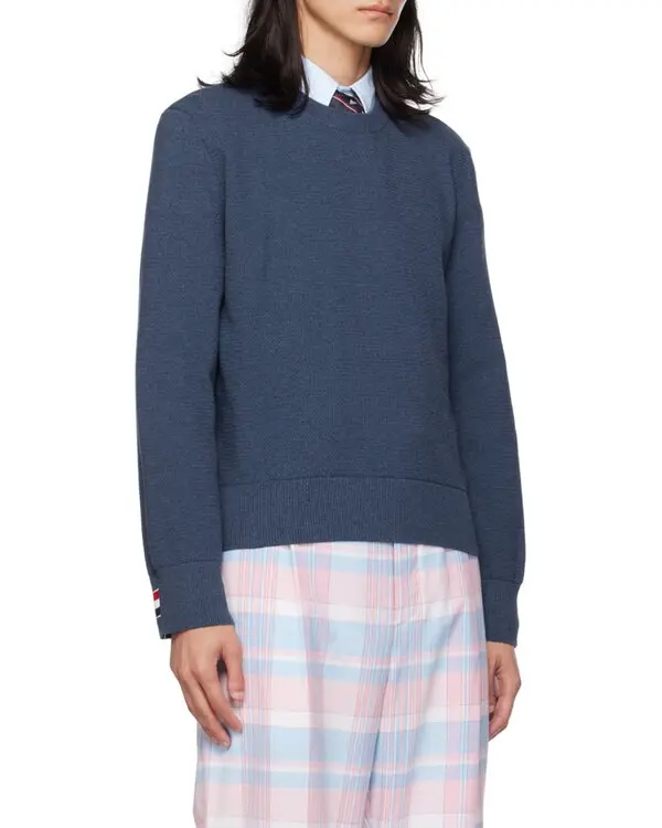 Thom Browne Round Neck Knit Jumper