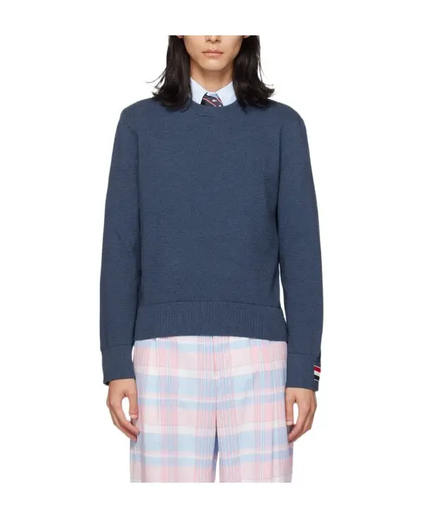 Thom Browne Round Neck Knit Jumper