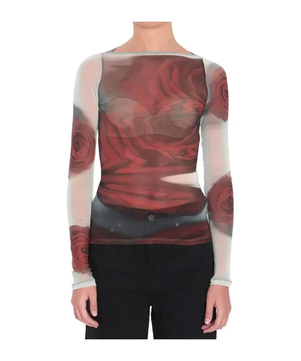 JEAN PAUL GAULTIER Crew Neck Long Sleeve T-shirt