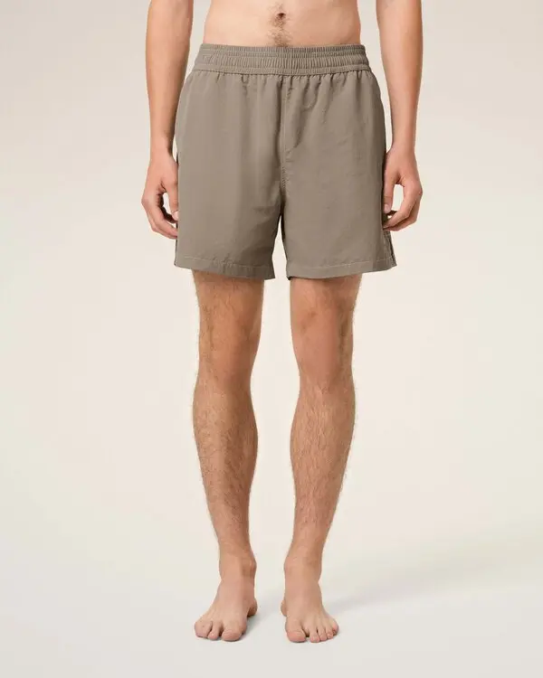 AMI Paris De Coeur Beach Shorts