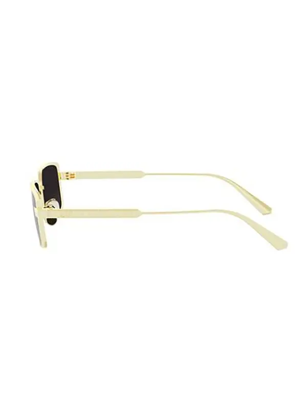 Dior Rectangular Frame Sunglasses With Branded Logo - Black