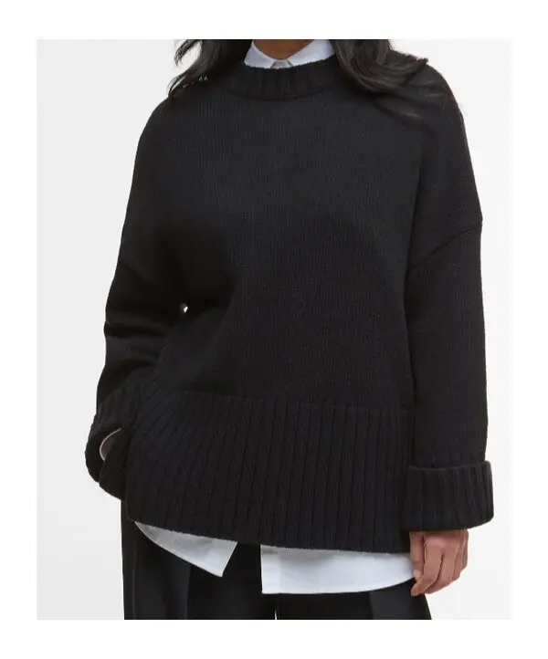 Barbour Ribbed Knit Jumper