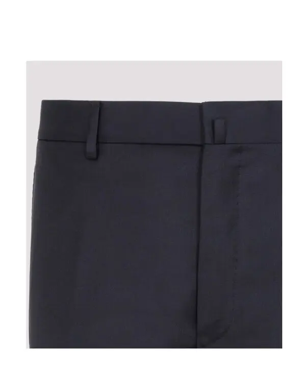 LANVIN Pressed Crease Tailored Trousers