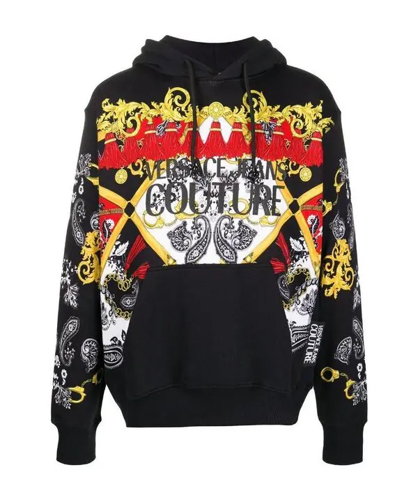 Versace Baroque Print Hoodie