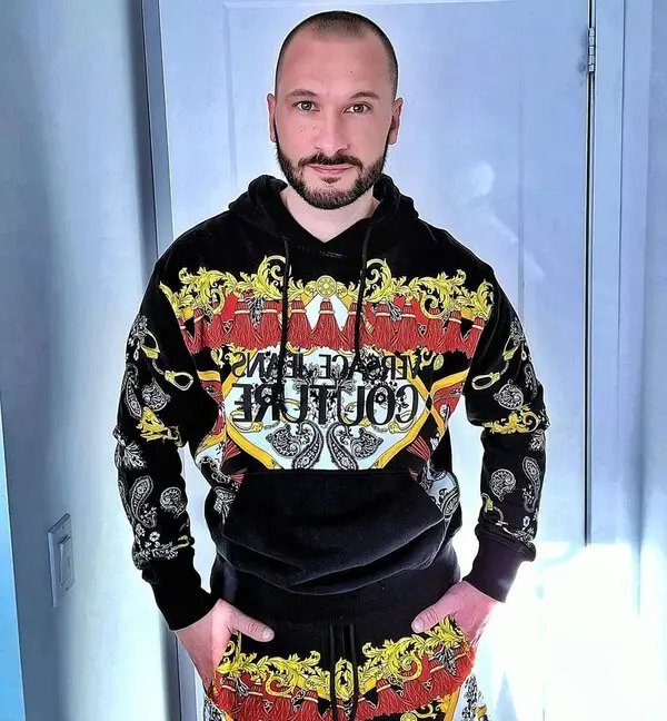 Versace Baroque Print Hoodie
