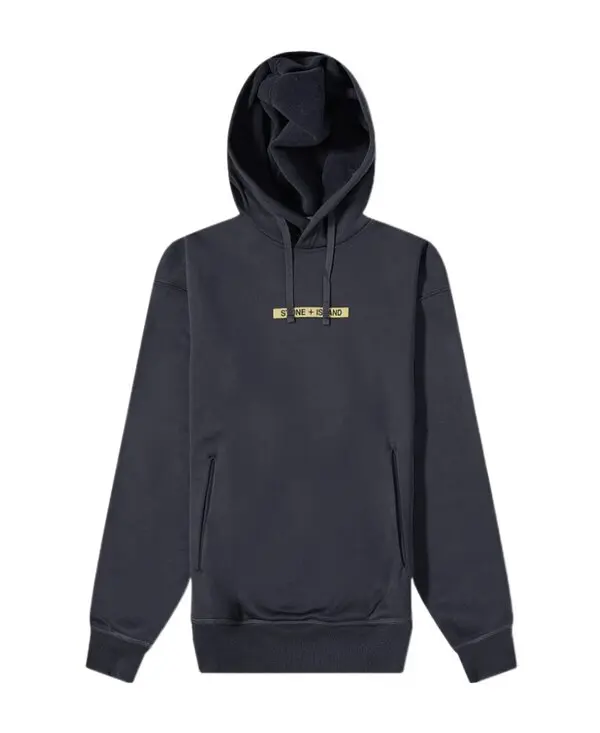 Stone Island Logo-print Hooded Sweatshirt