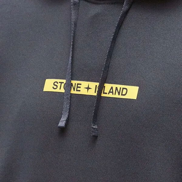 Stone Island Logo-print Hooded Sweatshirt