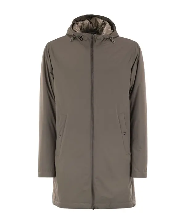 Herno Hooded Casual Jacket - Gray