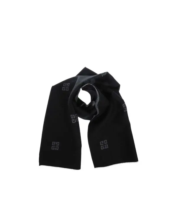 Givenchy Logo Scarf - Black