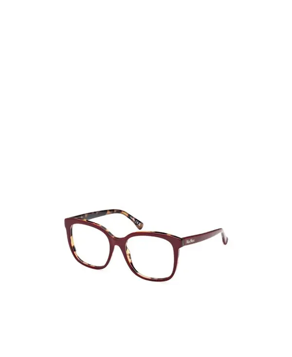 Max Mara Square Frame Eyeglasses - Red