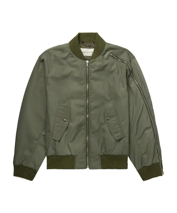 Dries Van Noten Long Sleeve Bomber Jacket - No