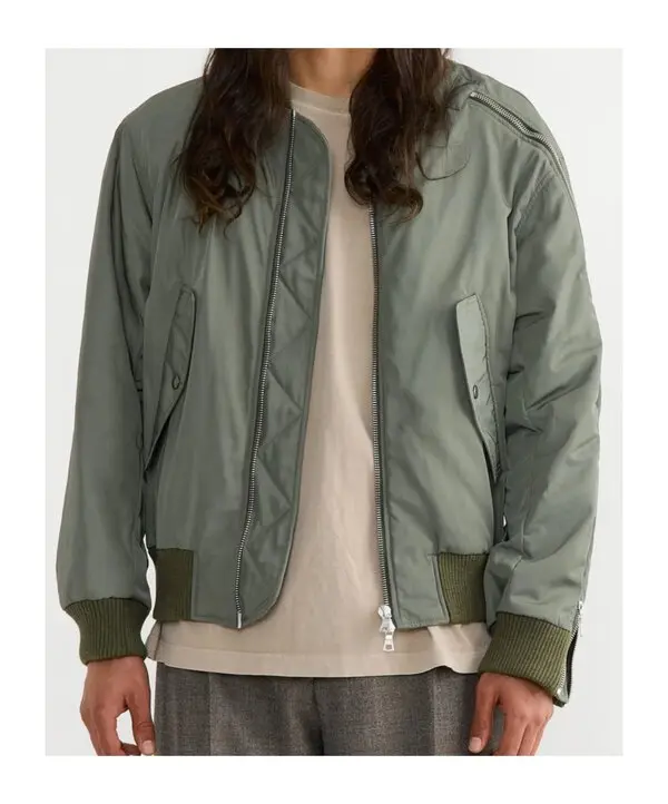 Dries Van Noten Long Sleeve Bomber Jacket - No