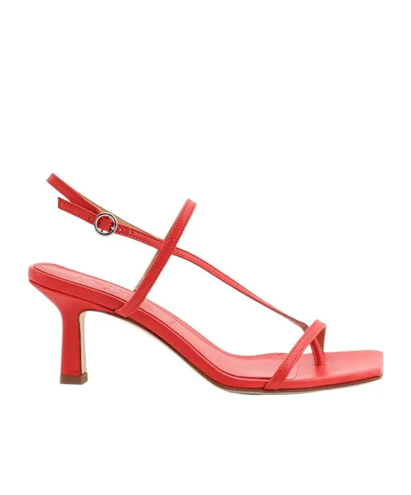 AeydĒ Elise Toe-post Sandals - Red