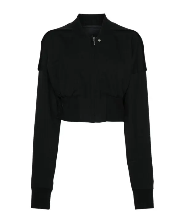 Rick Owens Flight Bomber Jacket - Black