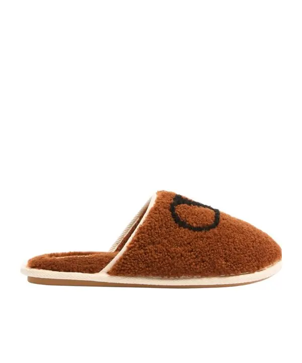 Valentino Garavani Vlogo Signature Slip-on Slides